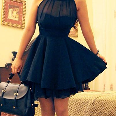 Sleeveless Bodycon Dress With Open Back on Luulla