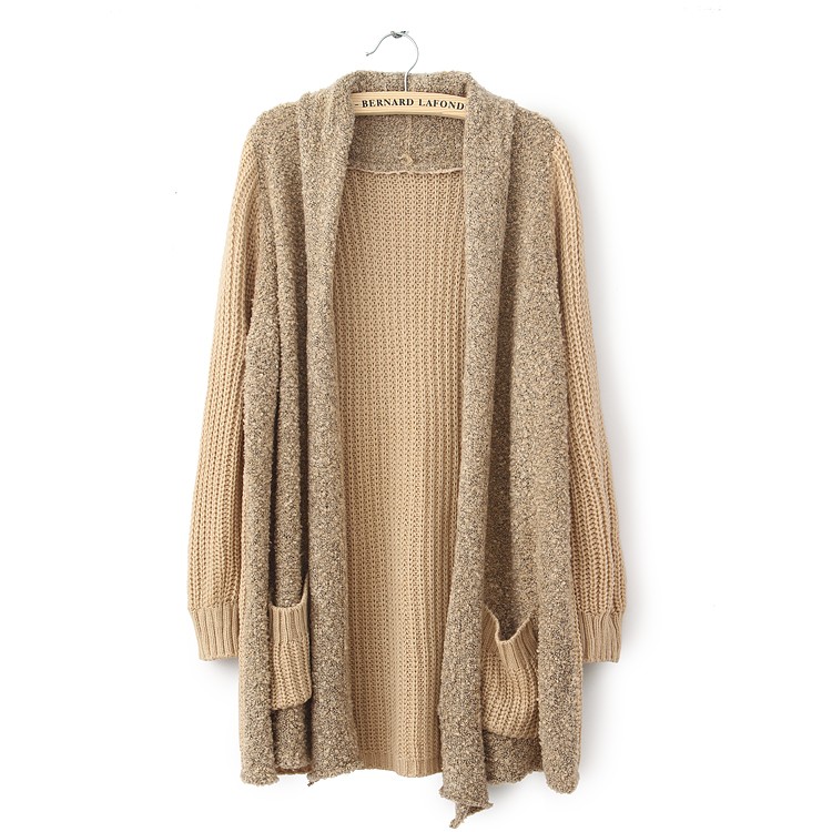 Loose Plush Knit Cardigan Sweater Z89a57hog36pqes4lt1or U23hn96wd5e on ...